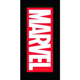 Dětská plážová osuška MARVEL LOGO, červená, froté, 70x140cm ...